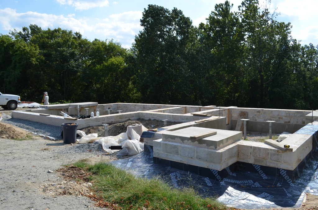 Photos: Building George’s House – First Week of Timber Framing | Lives ...