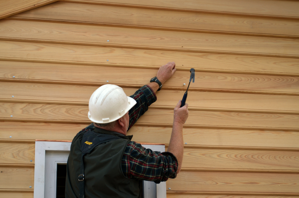Photos: Building George’s House – Windows & Weatherboard | Lives & Legacies